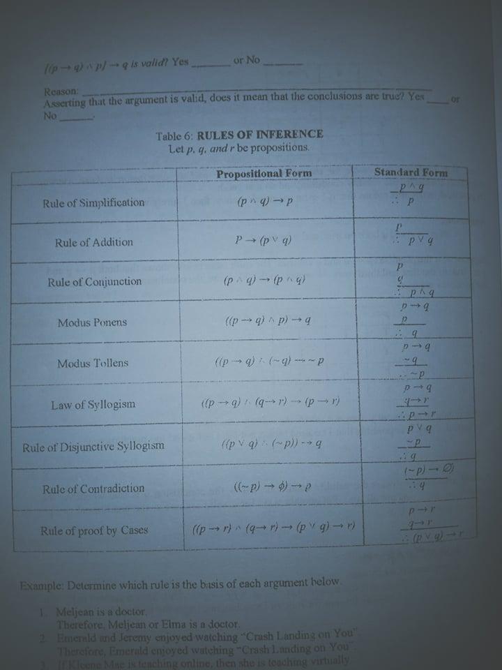 Solved Activity 3 Translate the argument into symbolic form. | Chegg.com