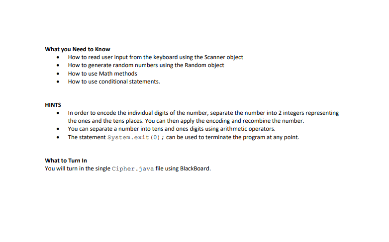 Solved Introduction Encoding is the process of transforming | Chegg.com