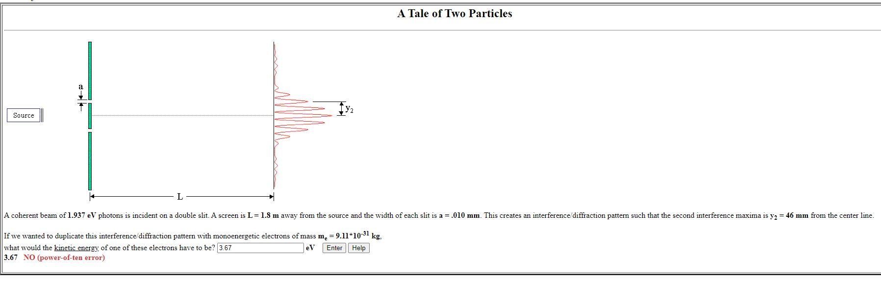 Solved A Tale of Two Particles If we wanted to duplicate | Chegg.com