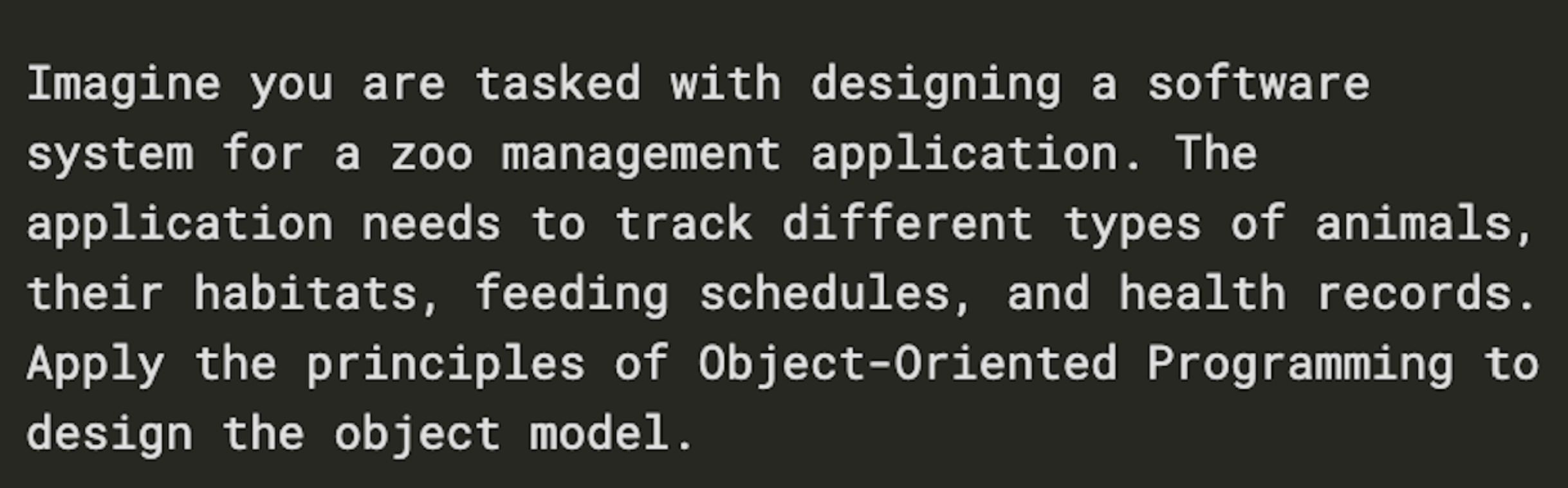 Solved Imagine you are tasked with designing a | Chegg.com