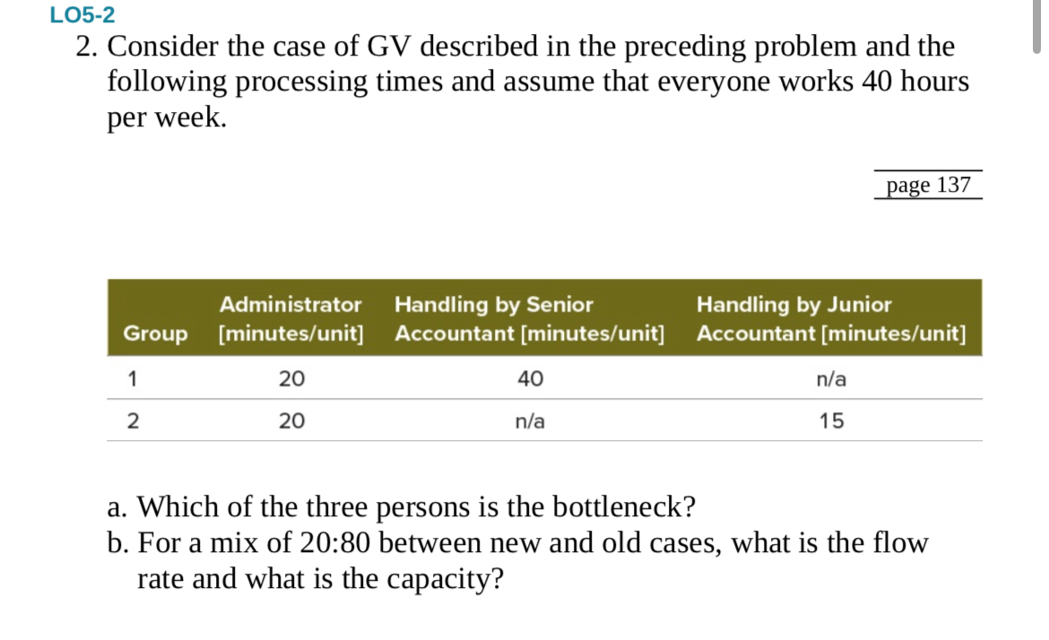 Solved LO5-2Consider the case of GV described in the | Chegg.com Solved LO5-2Consider the case of GV described in the | Chegg.com