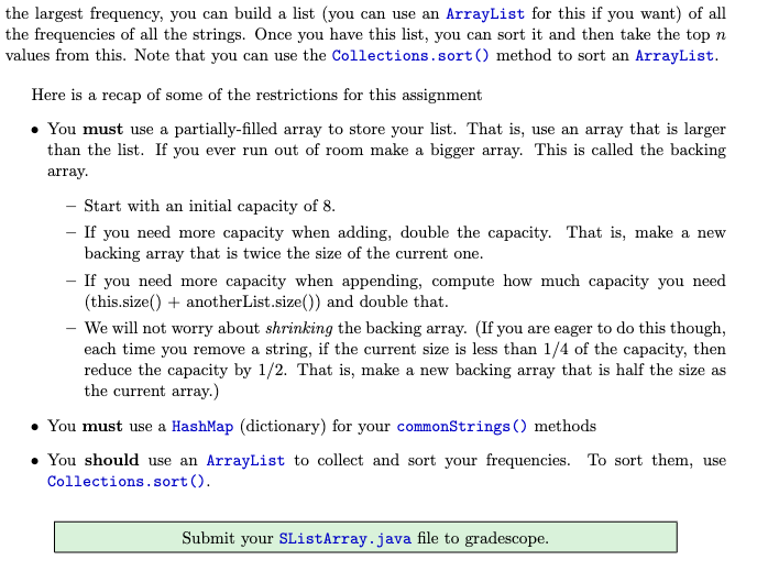 Solved public abstract String remove(int position); public | Chegg.com
