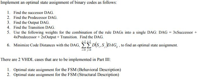 In this lab, we are going to implement a finite state | Chegg.com