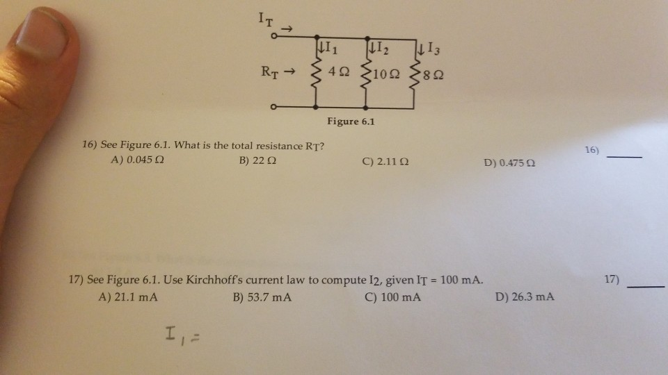 Solved Figure 6.1 16) See Figure 6.1. What is the total | Chegg.com
