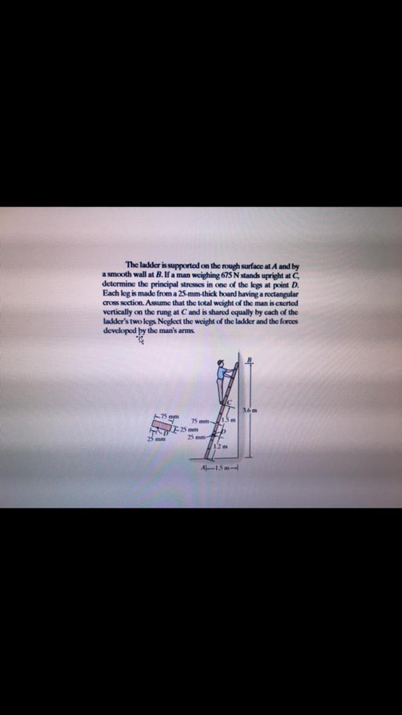 Solved Use only Mohr's circle to solve this problem. It is | Chegg.com
