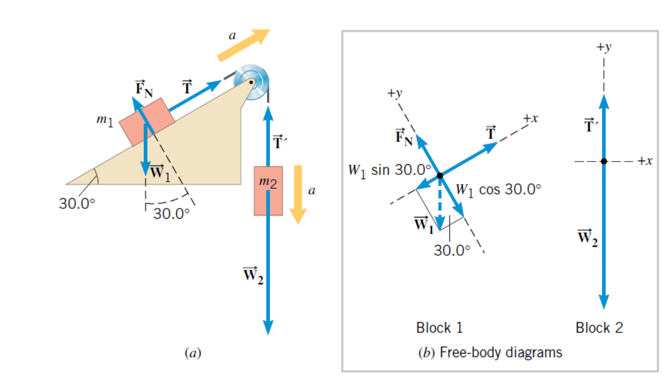 Solved In Example 18 (p. 117) from Cutnell and Johnson, | Chegg.com