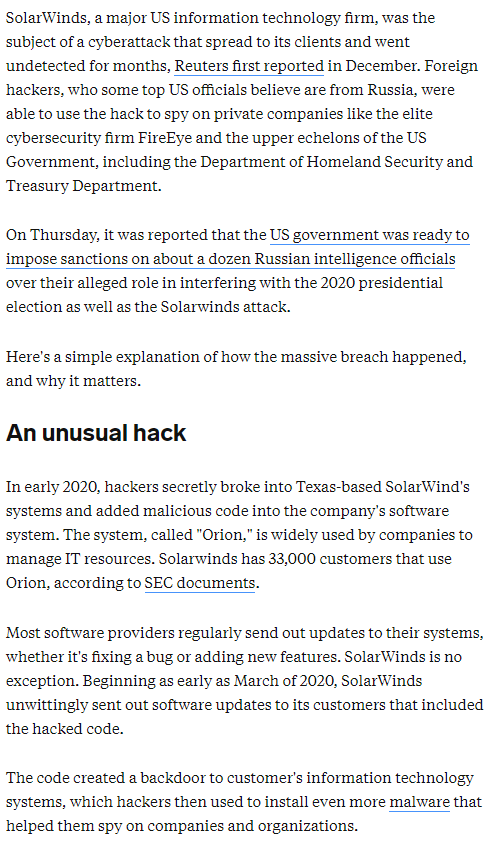 Solved In December it was discovered that, what is believed | Chegg.com