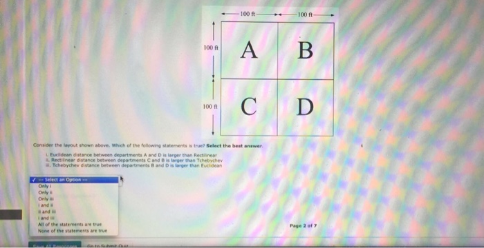 Solved Consider the layout shown above. Which of the | Chegg.com