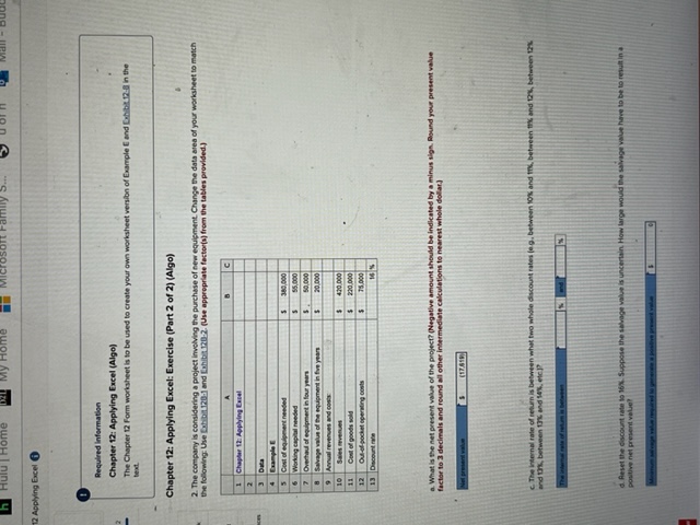 Solved Hello, I do need these few questions answered as soon | Chegg.com