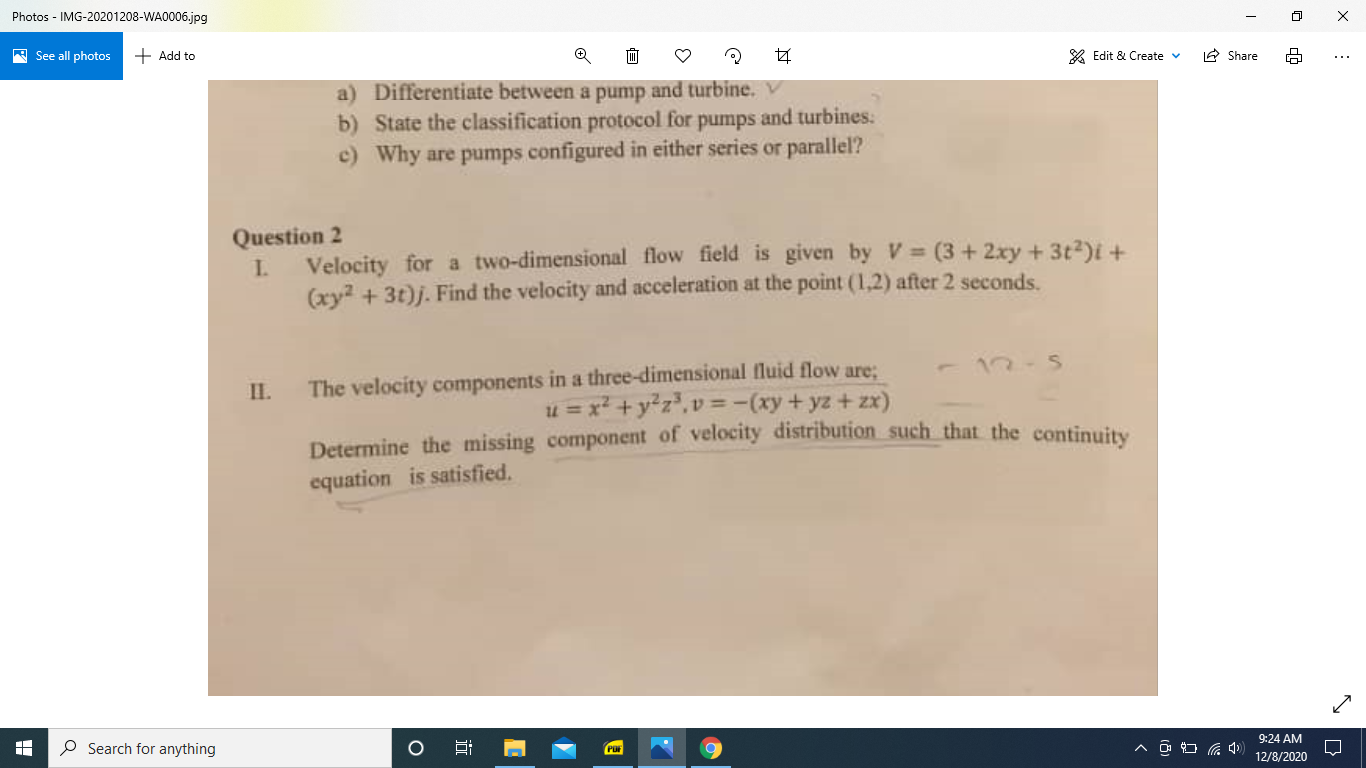 Solved Photos - IMG-20201208-WA0006.jpg See all photos + Add | Chegg.com