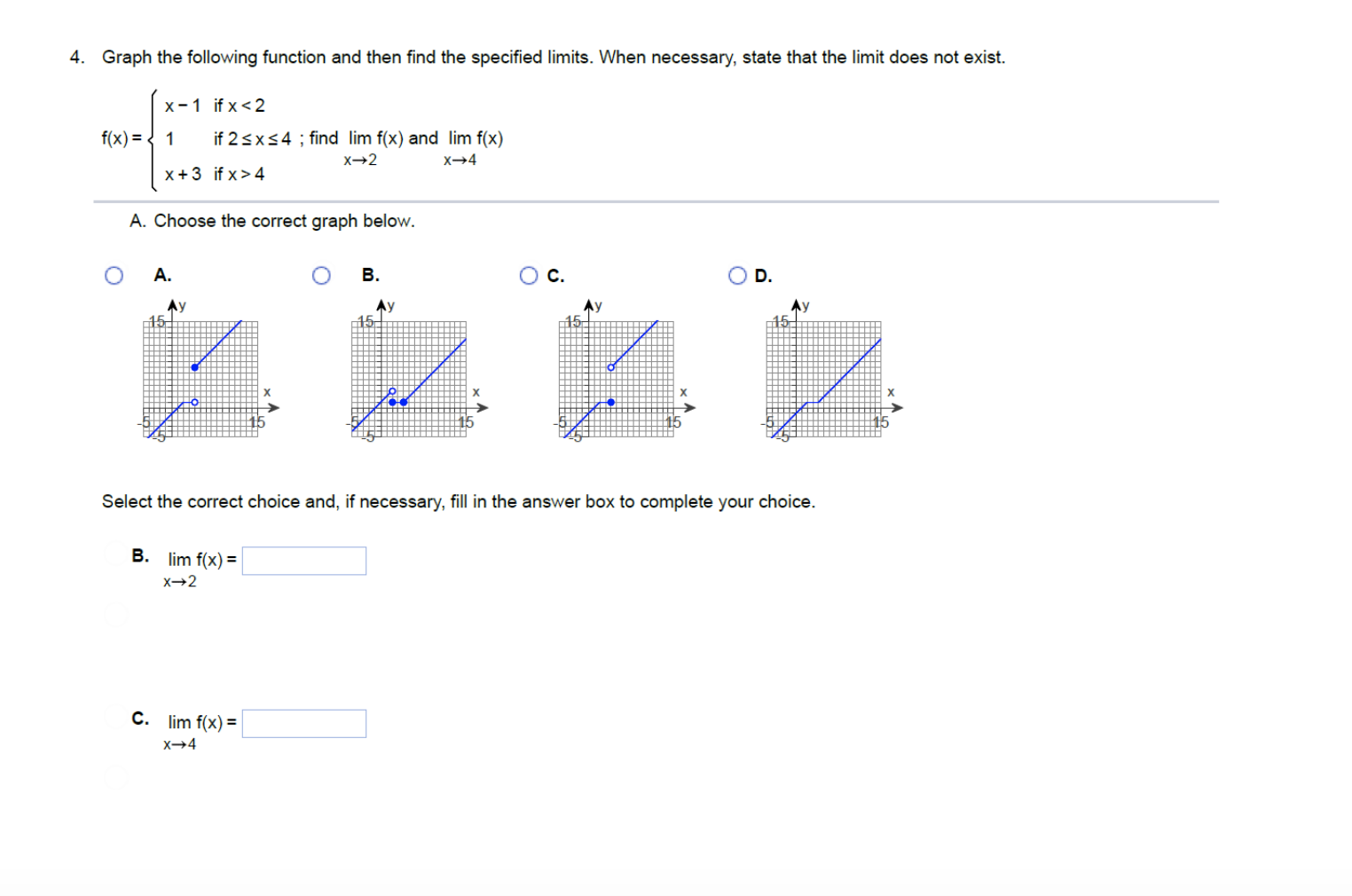 Graph The Following Function And Then Find The 