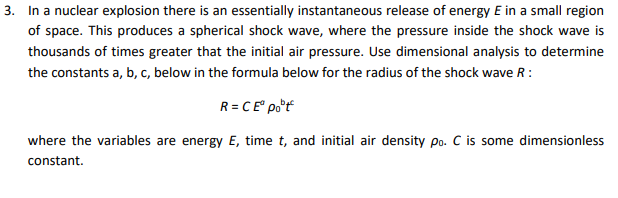 Solved In a nuclear explosion there is an essentially | Chegg.com