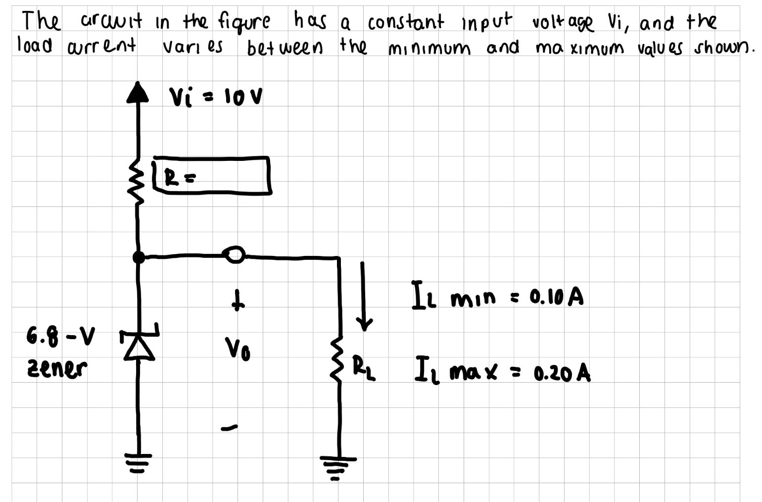 Solved The circuit in the figure has a constant input | Chegg.com