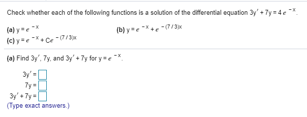 Solved Check whether each of the following functions is a | Chegg.com