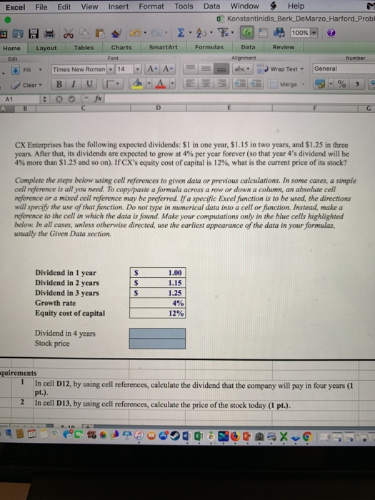 Solved Excel 2013 Project Grader Instructions Berk | Chegg.com