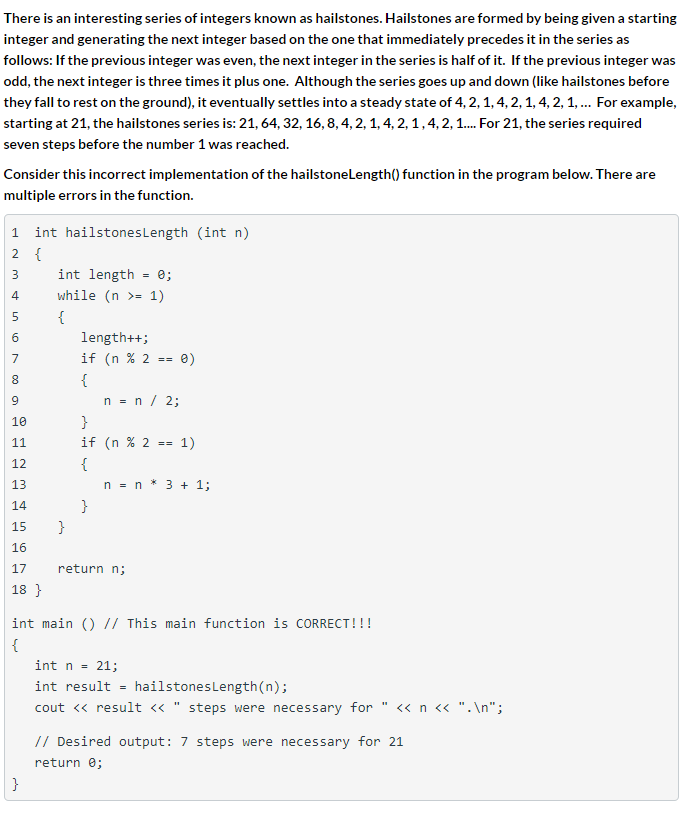 Solved There is an interesting series of integers known as | Chegg.com