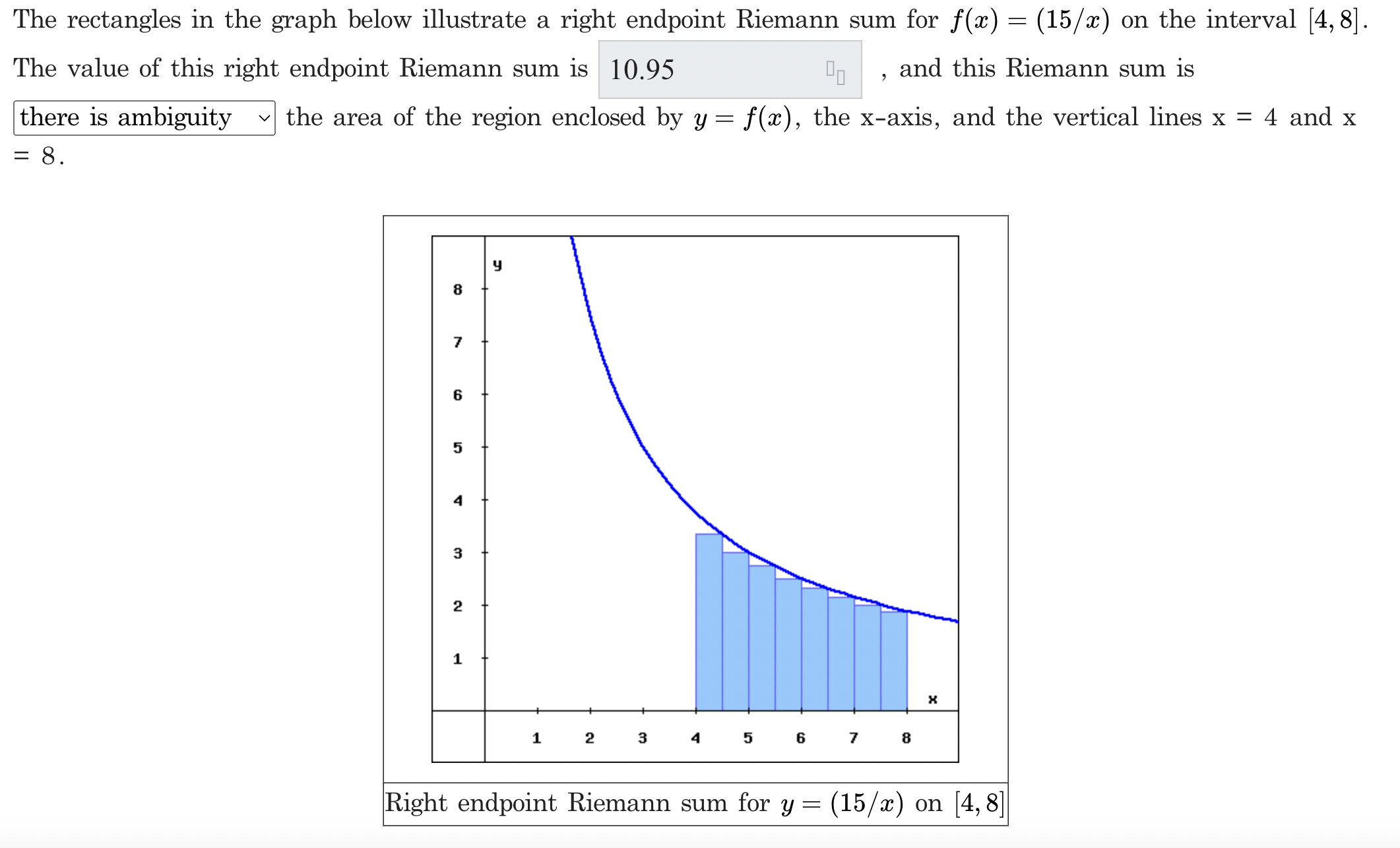 Solved The rectangles in the graph below illustrate a right | Chegg.com