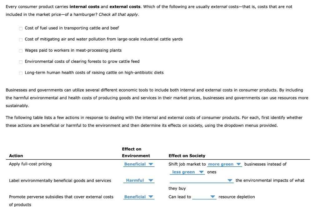 Solved options for last 2 blanks are inform customers about | Chegg.com