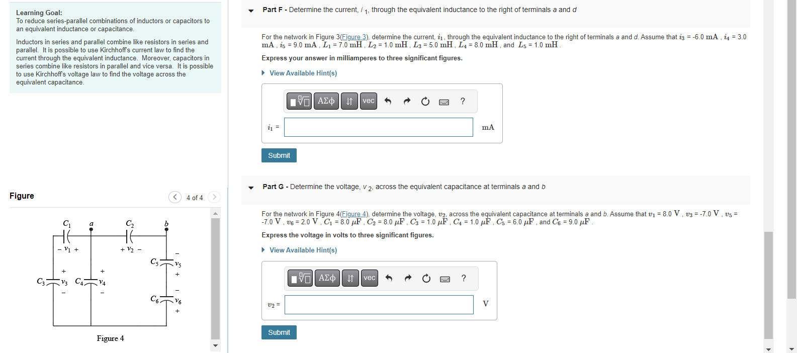 Solved - Part A - Determine the equivalent inductance to the | Chegg.com