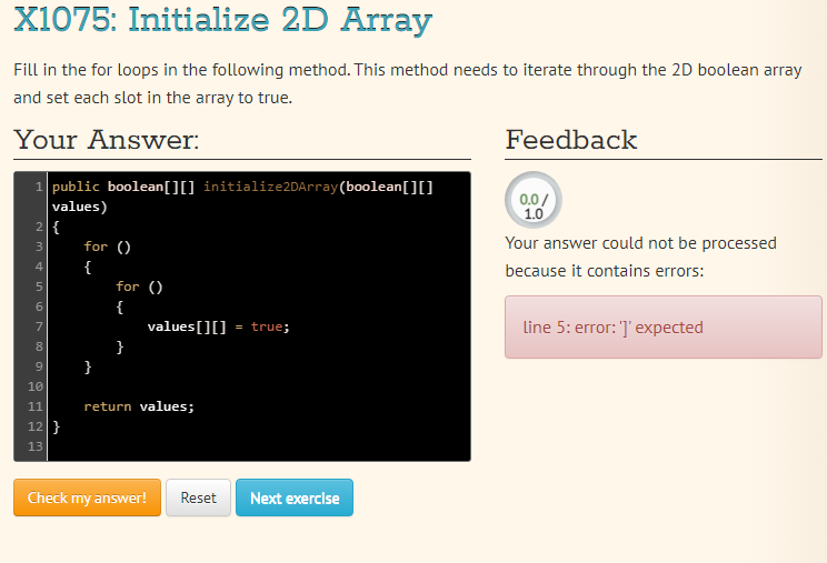 Solved X1072 Make Variable Sized Array For This Question