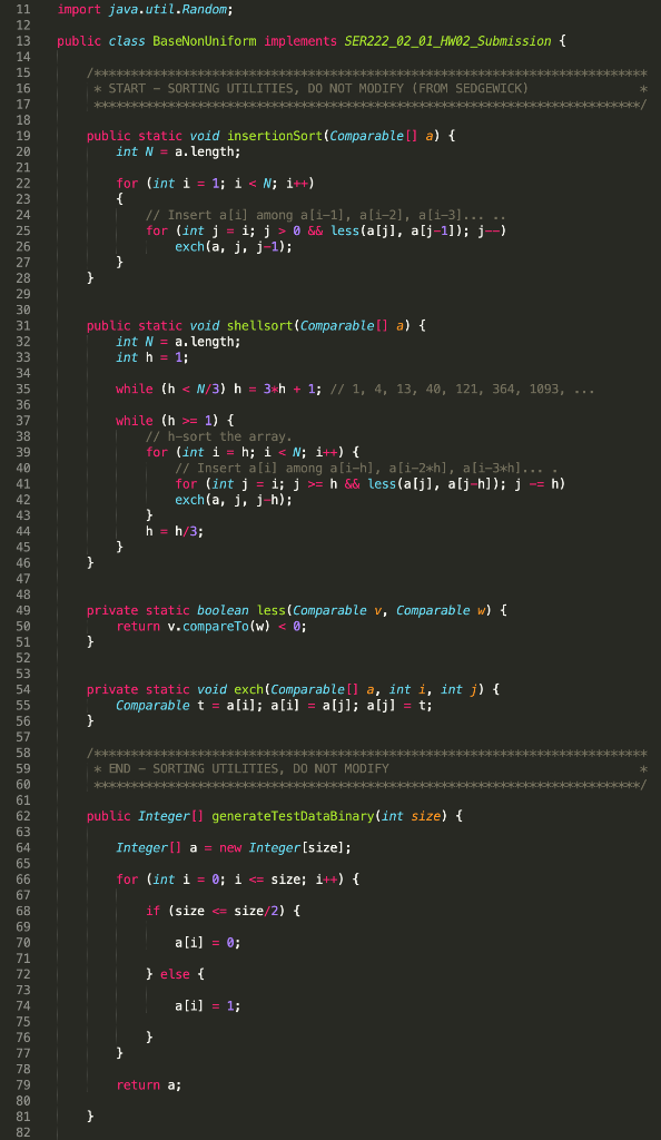 Solved Can someone please review my java project? For the | Chegg.com