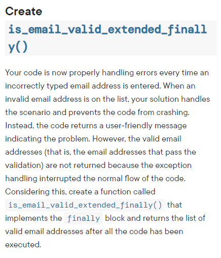 Solved So I am currently stuck on: -> Create the function | Chegg.com