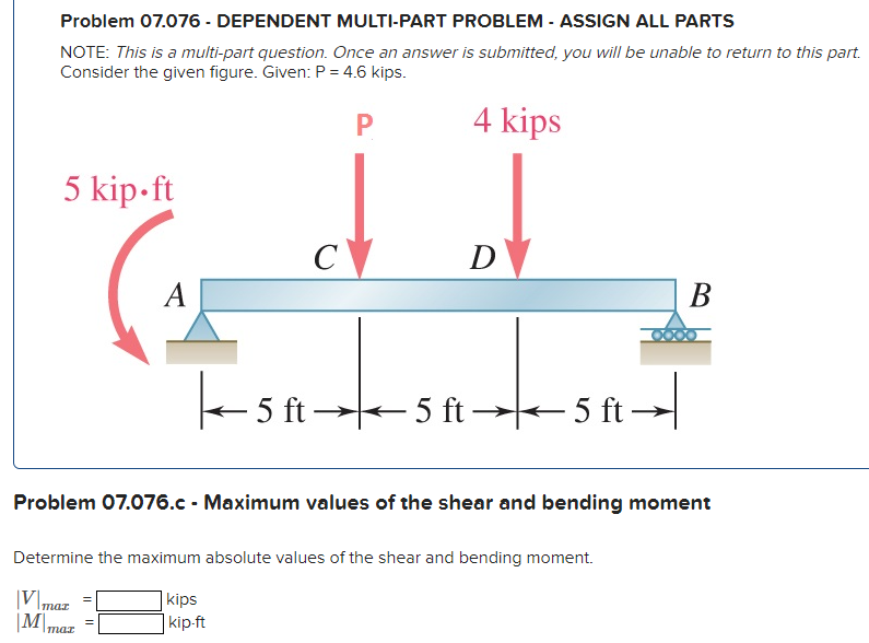 Solved Problem 07.076 - DEPENDENT MULTI-PART PROBLEM - | Chegg.com