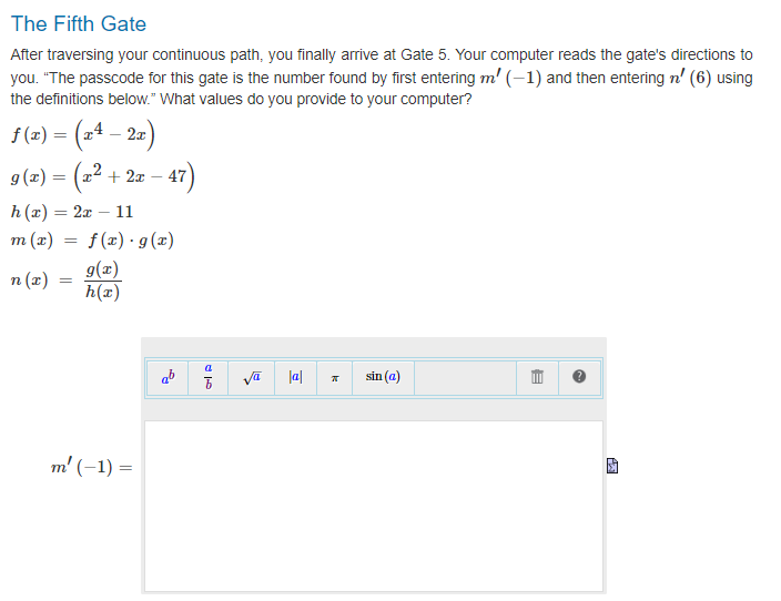 Solved After traversing your continuous path, you finally | Chegg.com