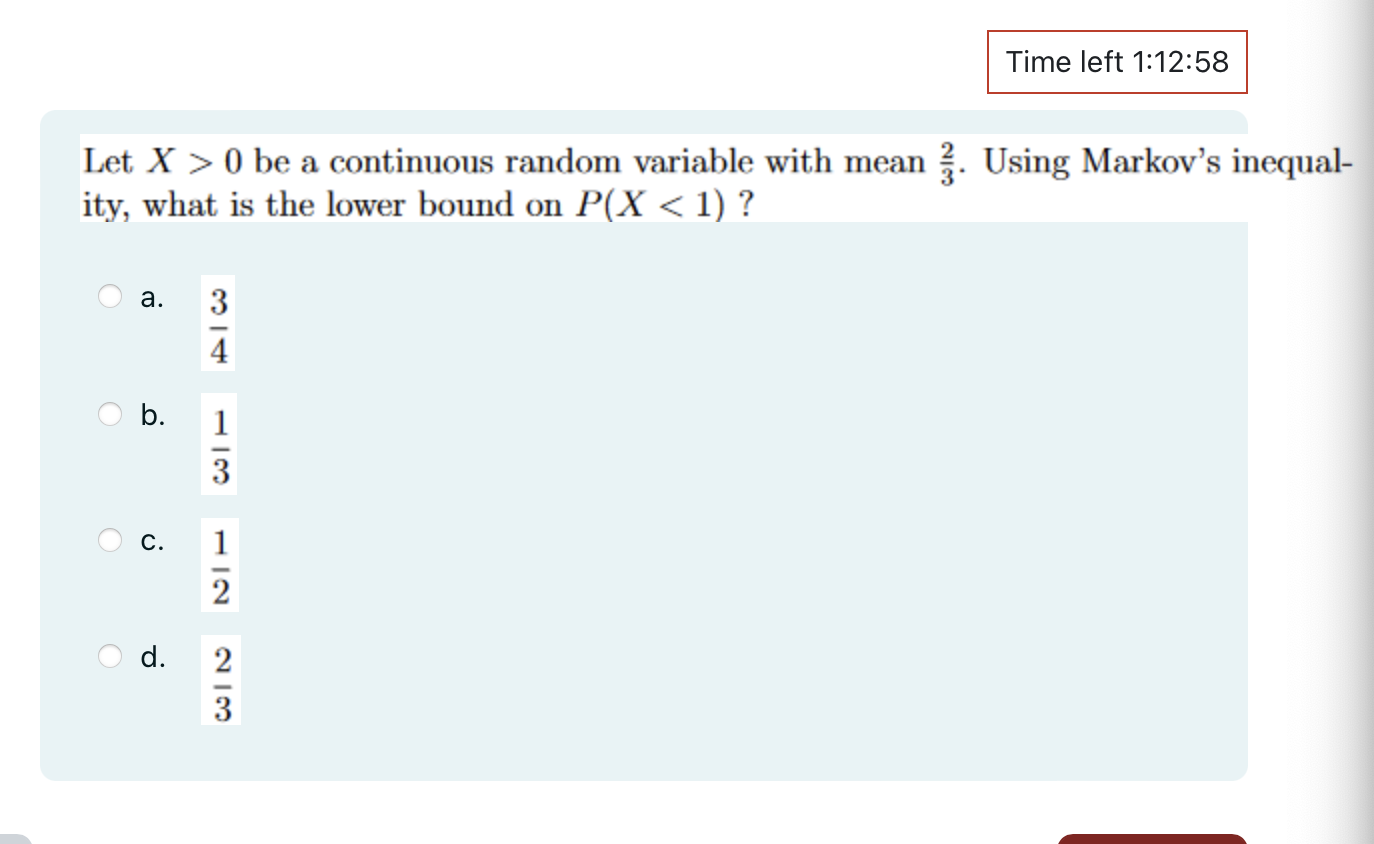 Solved Let \\( X>0 \\) be a continuous random variable with | Chegg.com Solved Let \\( X>0 \\) be a continuous random variable with | Chegg.com