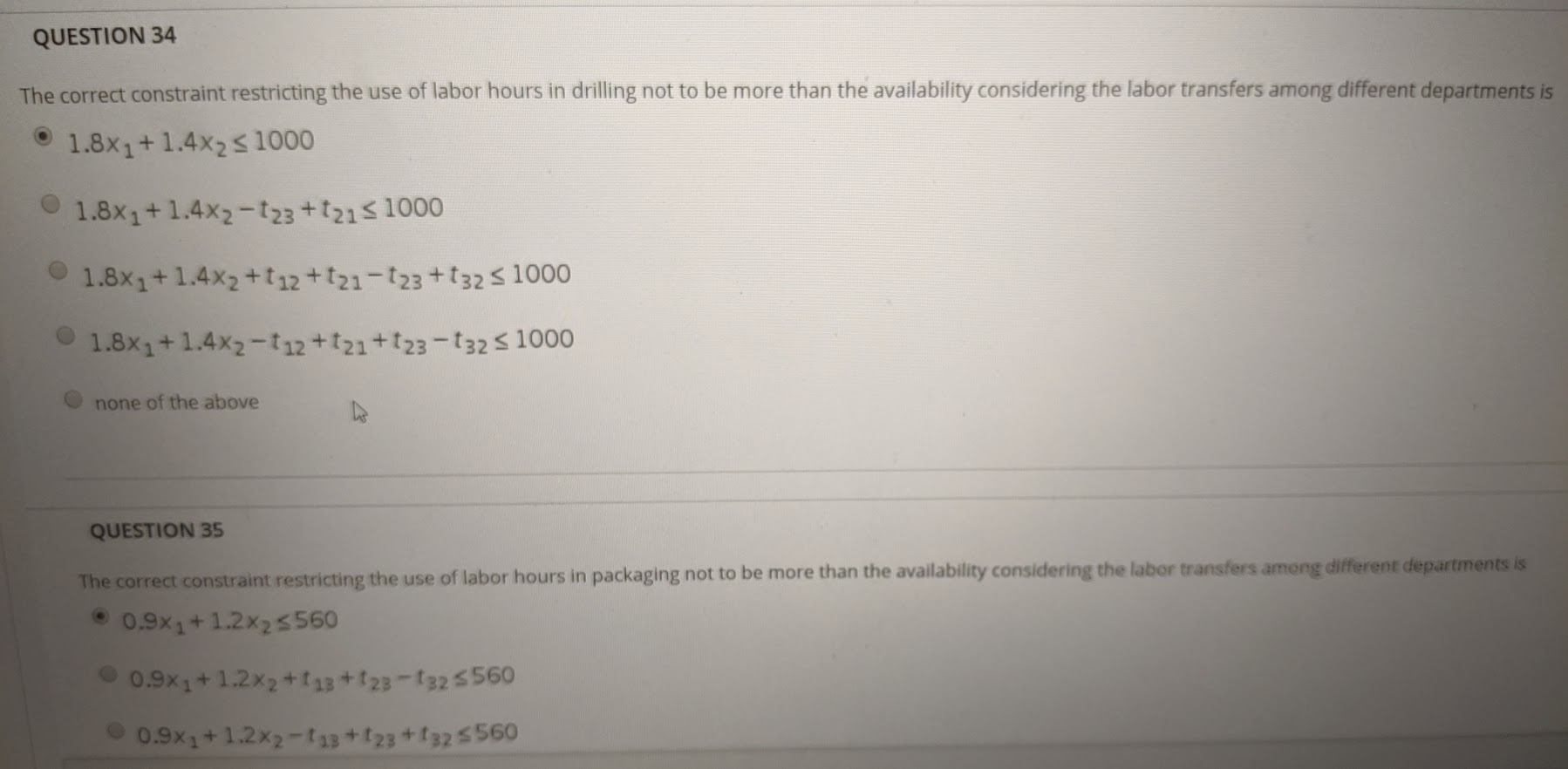 Solved Use the following scenario and data for questions 31 | Chegg.com