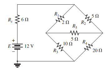 Solved calculate the current passing through resistor R5 ﻿in | Chegg.com