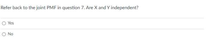 Solved Question 7 2 pts Suppose two random variables, X and | Chegg.com