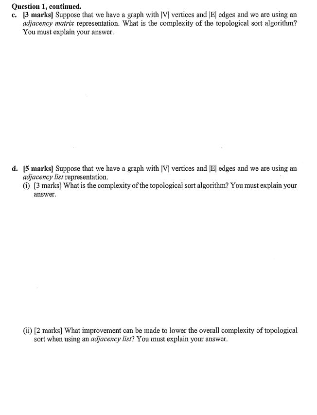 Solved Question 1 14 Marks Complexity And Recursion A 5000