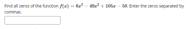 Solved Use The Rational Zeros Theorem To List All Possible