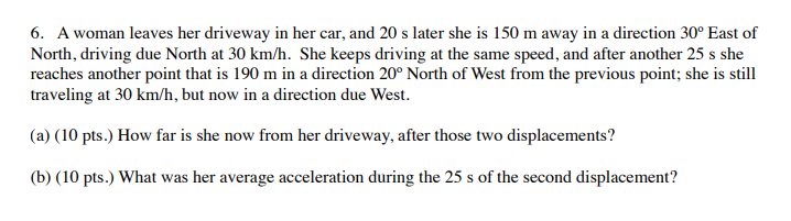 Solved Answer: (a) 220 m (use 2 sig figs) (b) ax(avg) = | Chegg.com