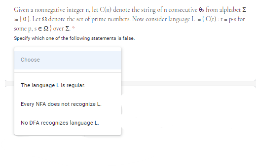 Solved Given a nonnegative integer n, ler C(n) denore the | Chegg.com