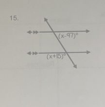 Solve for X, all lines are parrallel | Chegg.com