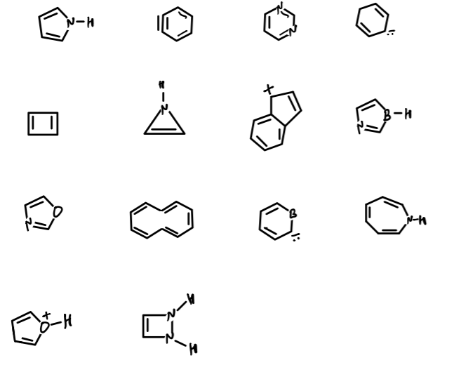 Solved Identify the compound and fall as, non-Aromatic, | Chegg.com