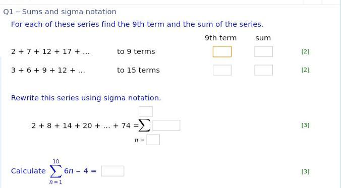Solved Q2 - Sum to infinity Find the sum to infinity of | Chegg.com