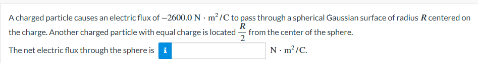 Solved code class="asciimath">A charged particle causes an | Chegg.com