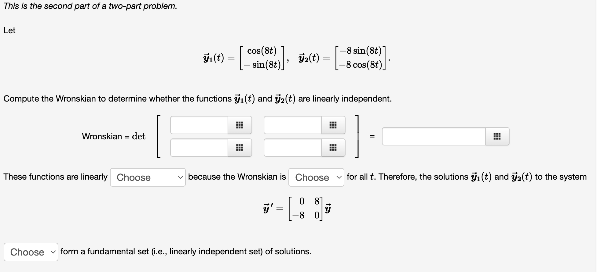 Solved This is the second part of a two-part | Chegg.com