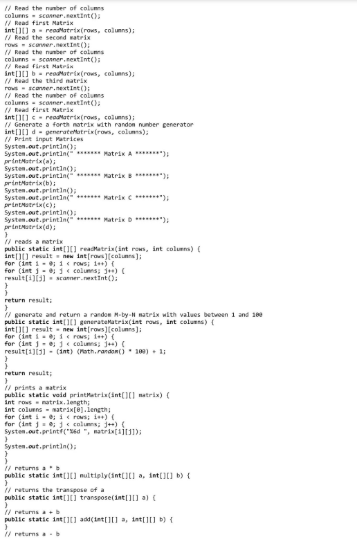 Solved Question 2: In this question, you are going to write | Chegg.com