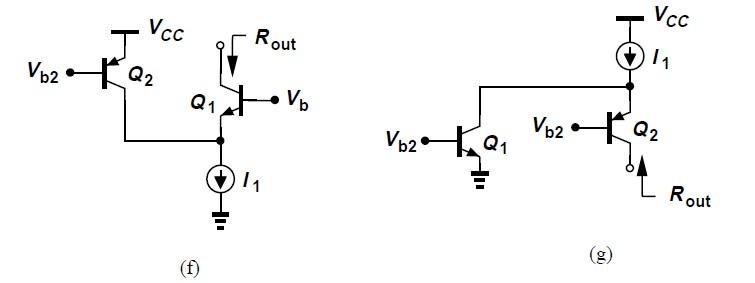 Solved Determine the output impedance of each circuit shown | Chegg.com