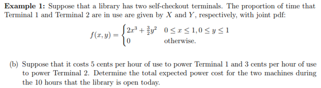 Solved Example 1: Suppose that a library has two | Chegg.com