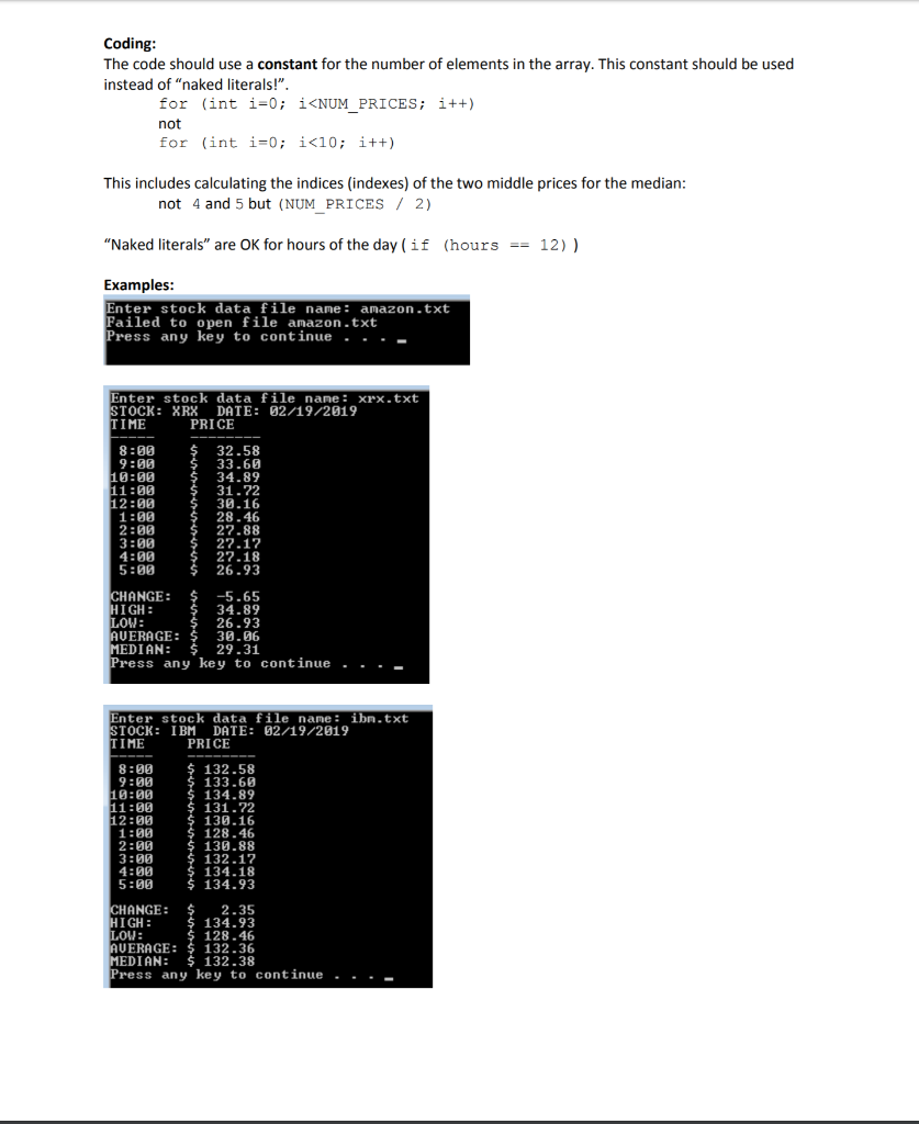 Solved CS 215-Spring 2019 Lab 6 Learning Objectives - use of | Chegg.com