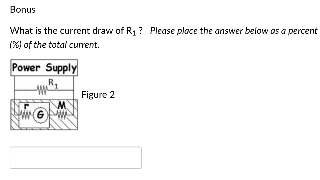 Solved Bonus What is the current draw of R1 ? Please place | Chegg.com