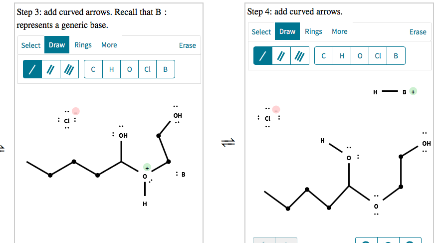 Solved Complete the curved arrow pushing mechanism of the | Chegg.com