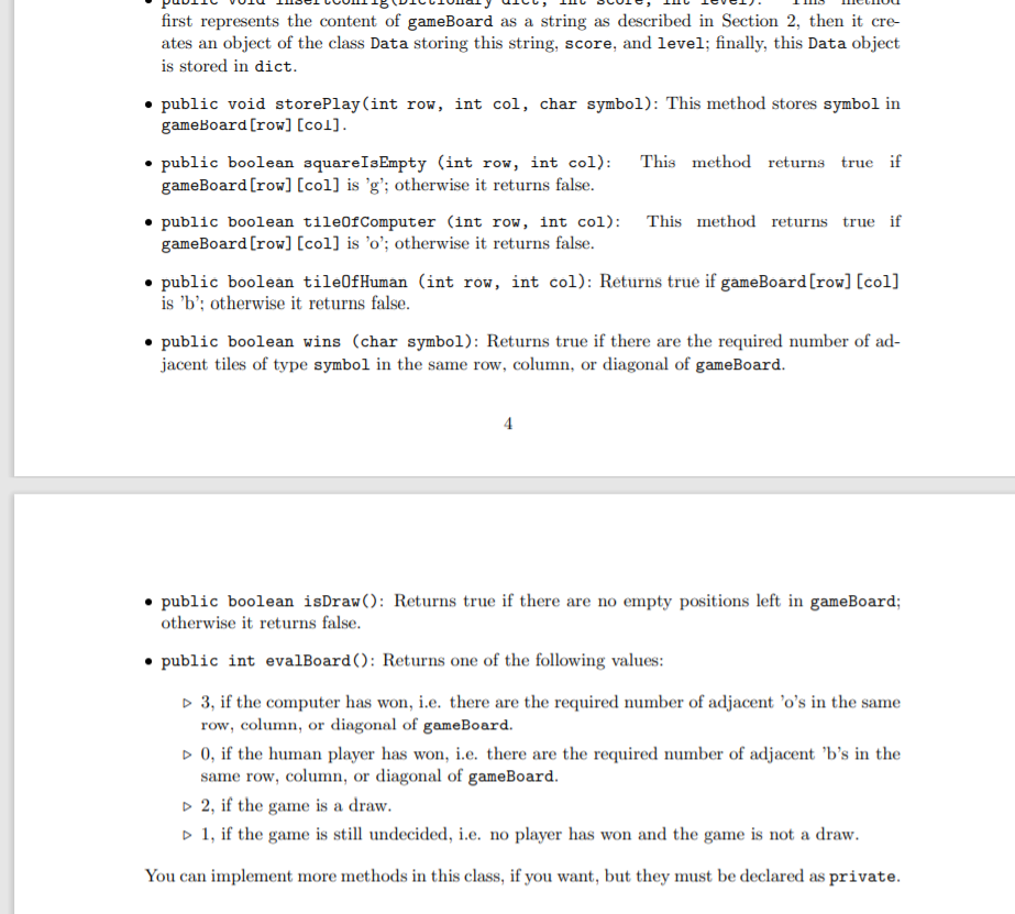 Solved For this assignment you have to write a Java program | Chegg.com