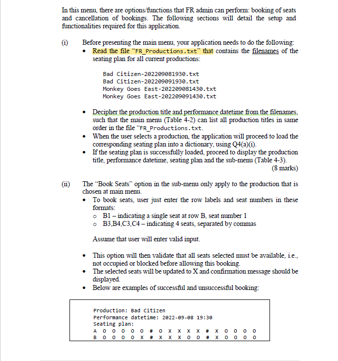 Solved The question covers concepts in all the seminars. | Chegg.com