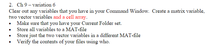 Solved 2. Ch 9 - variation 6 Clear out any variables that | Chegg.com